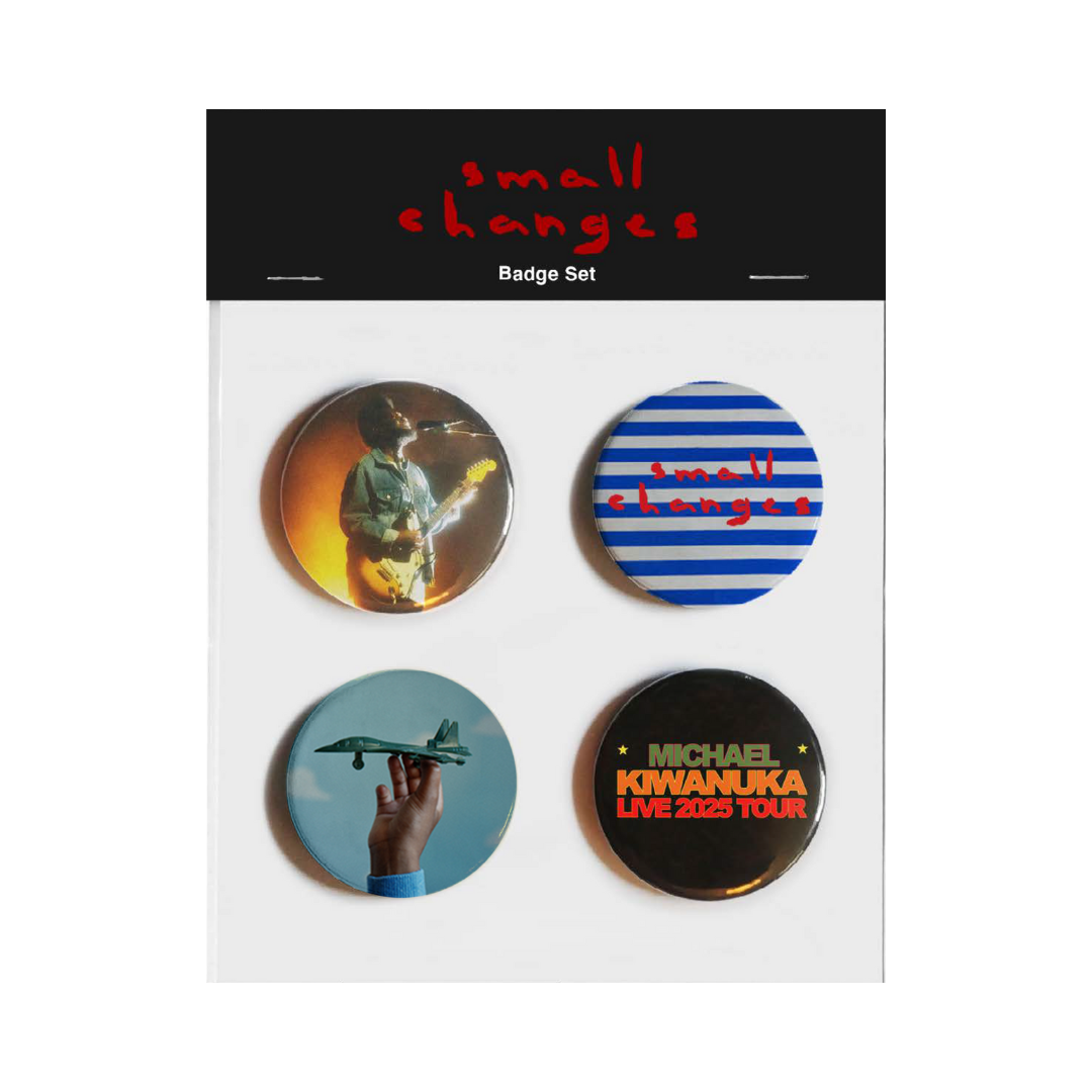 Small Changes Badge Set - Michael Kiwanuka