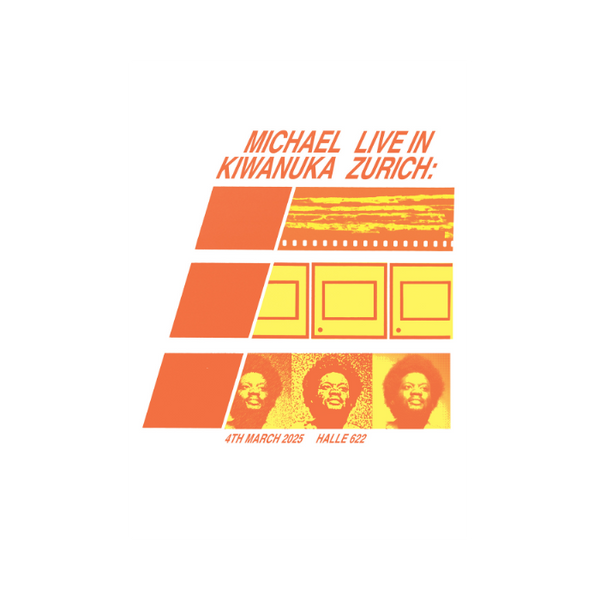 Zurich Signed Poster - Michael Kiwanuka